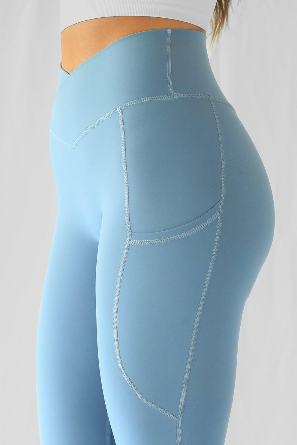 Tall Ice Blue Flares – Sky-dolls.com